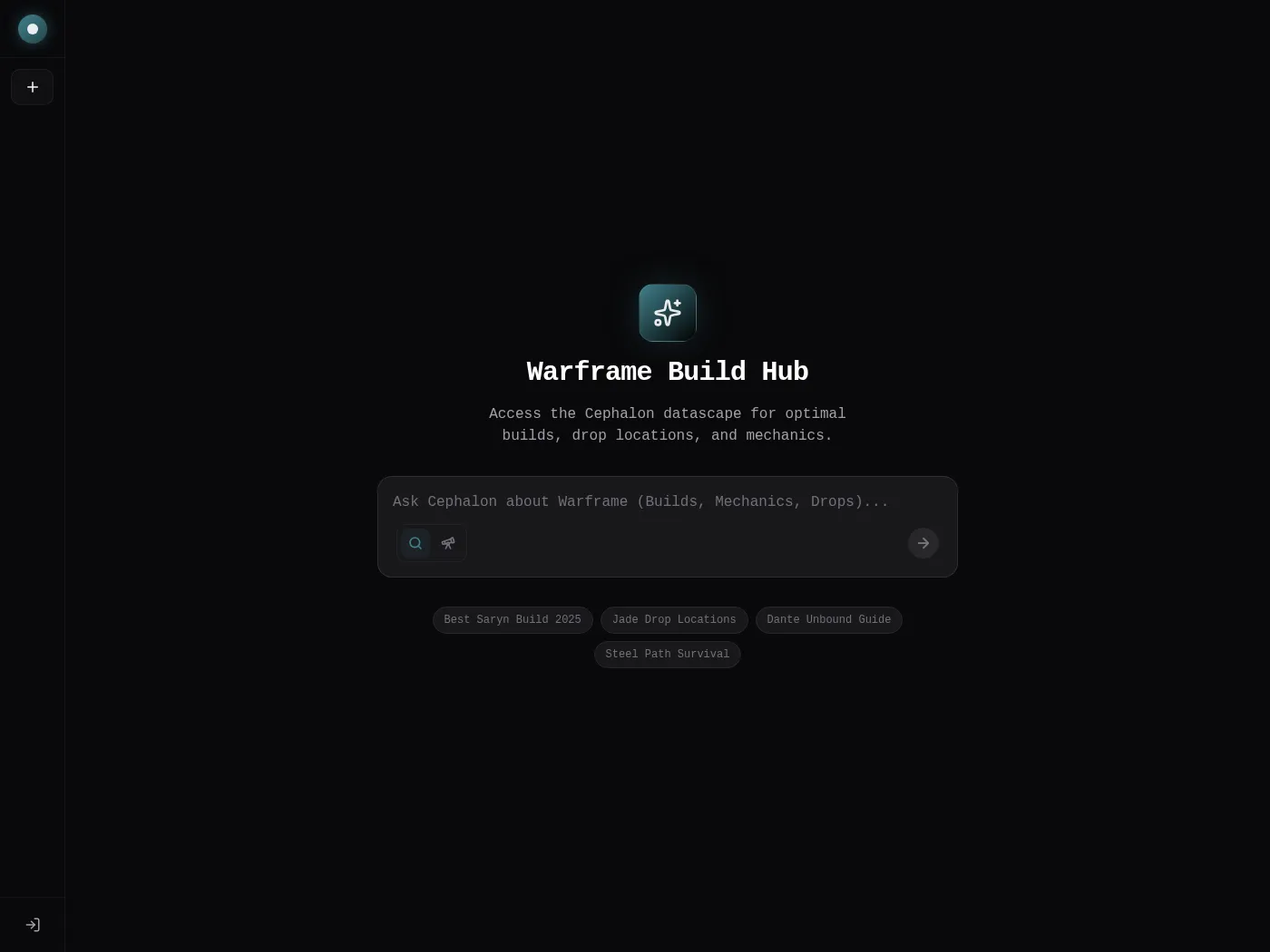 Warframe Build Finder