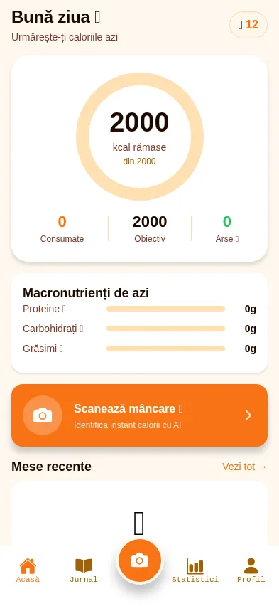 Warm Calorie Scanner