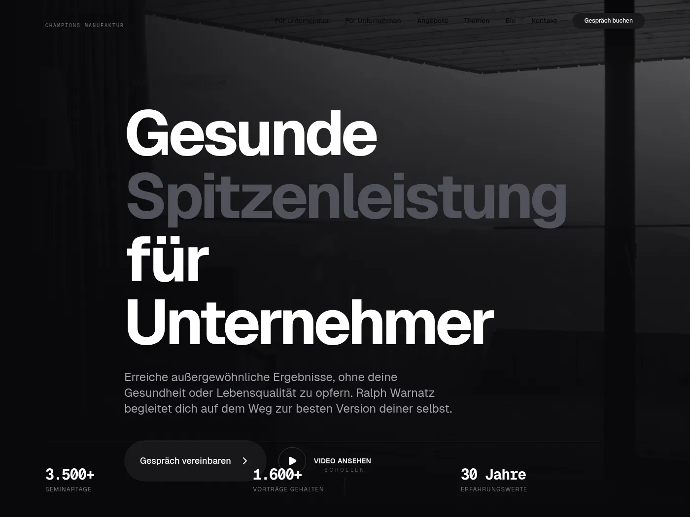 Warnatz Portfolio Website