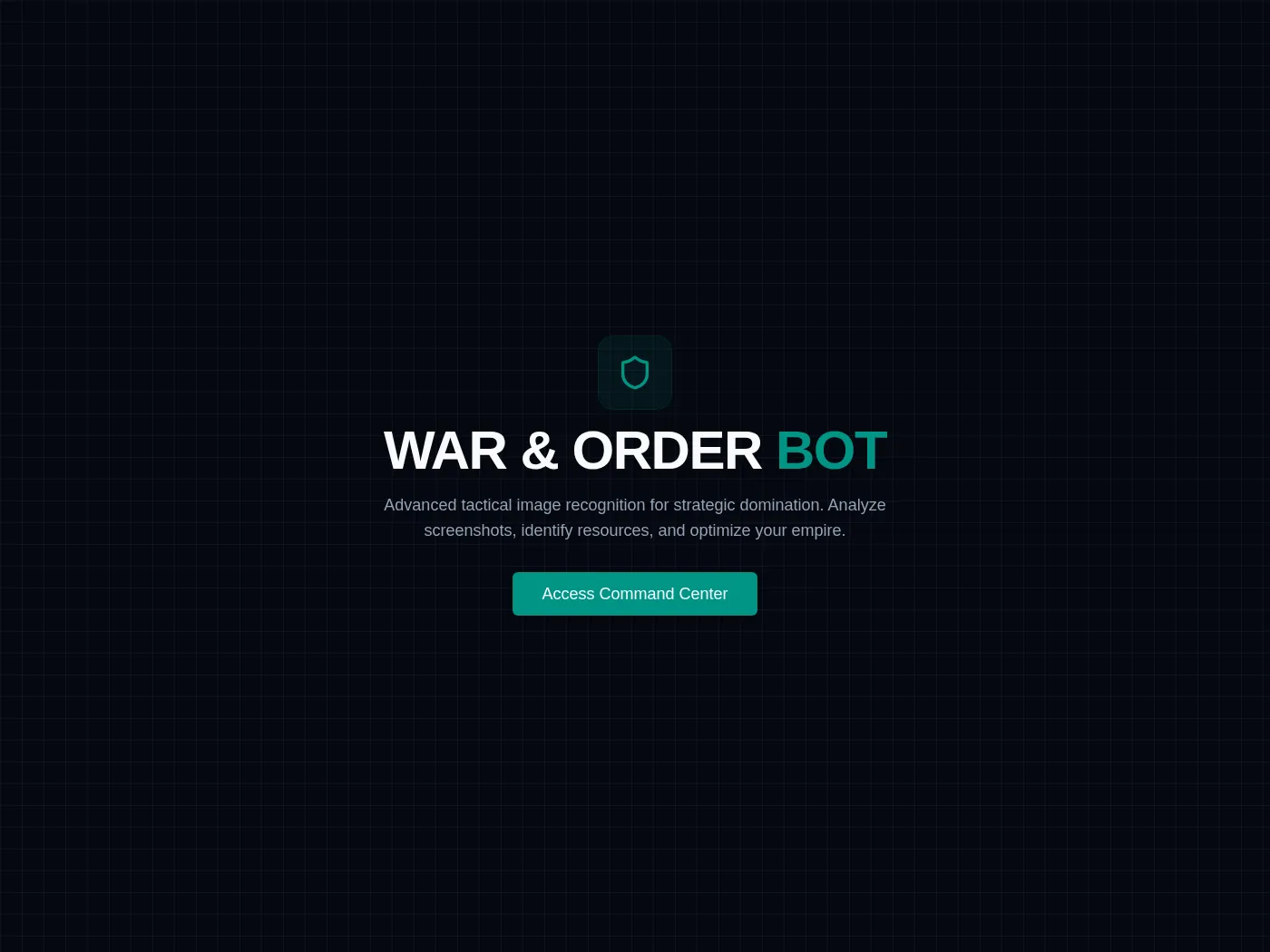 War & Order Image Bot