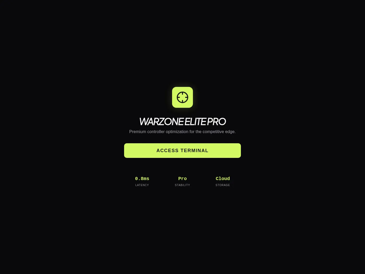 Warzone Elite Controller Pro
