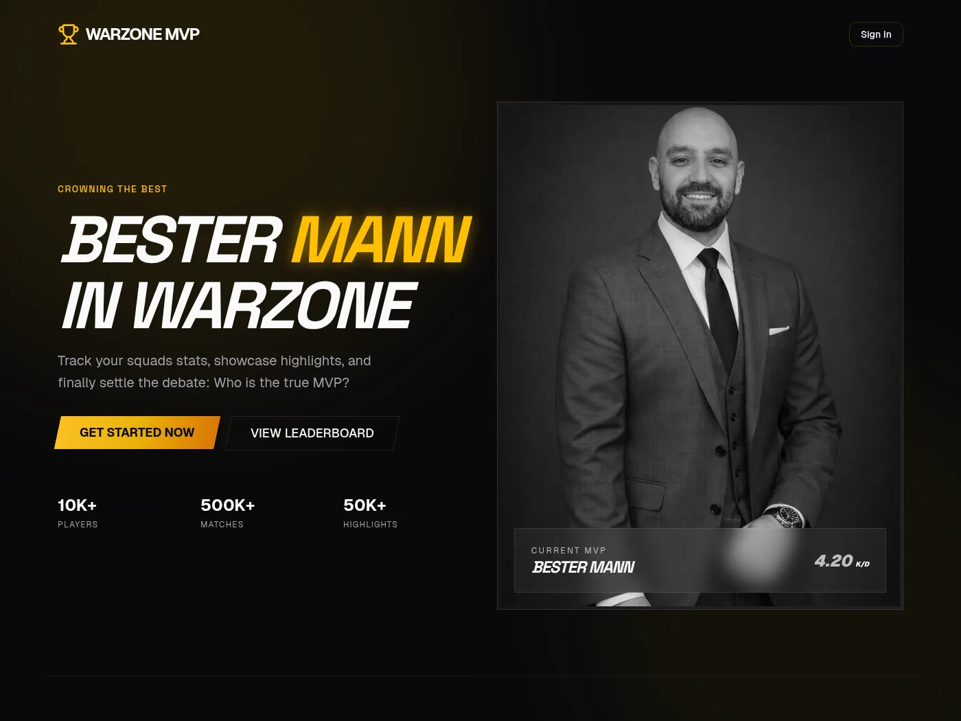 Warzone MVP Tracker