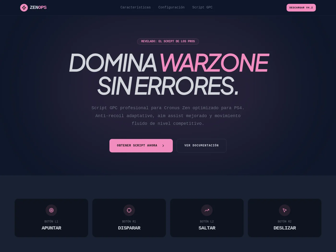 Warzone Pro Cronus Script