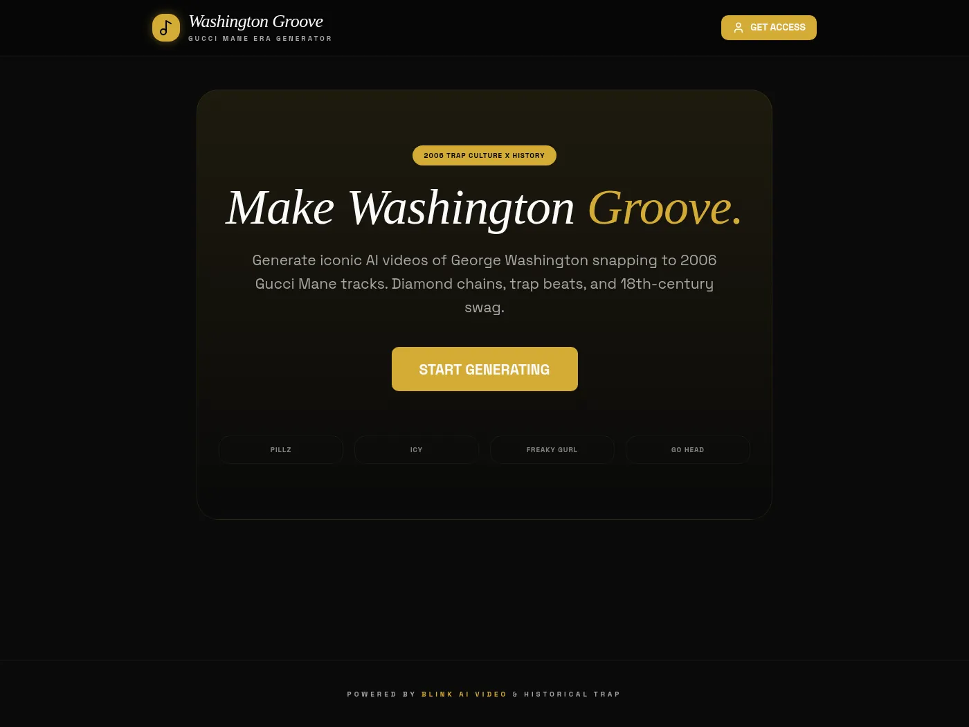 Washington Groove Generator