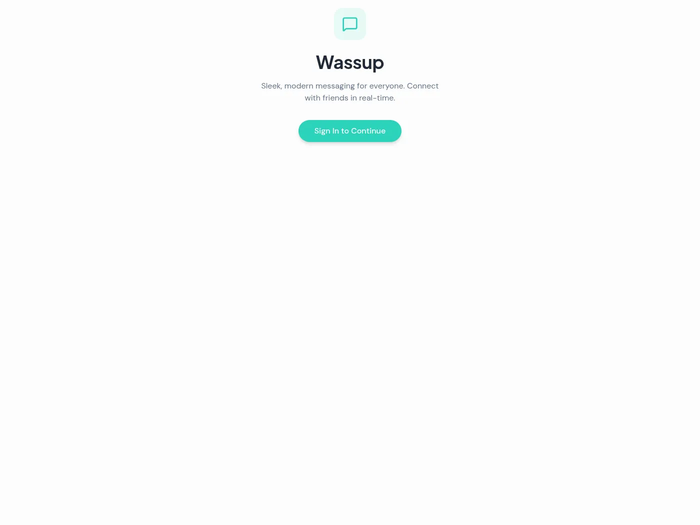 Wassup Messenger