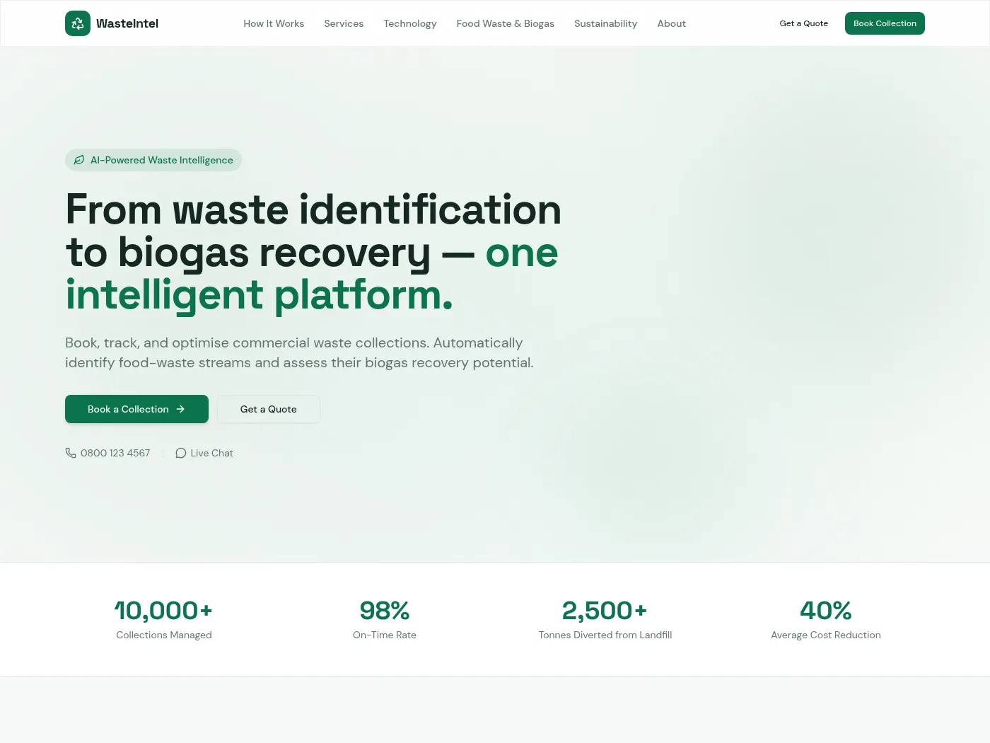 Waste Intelligence Platform