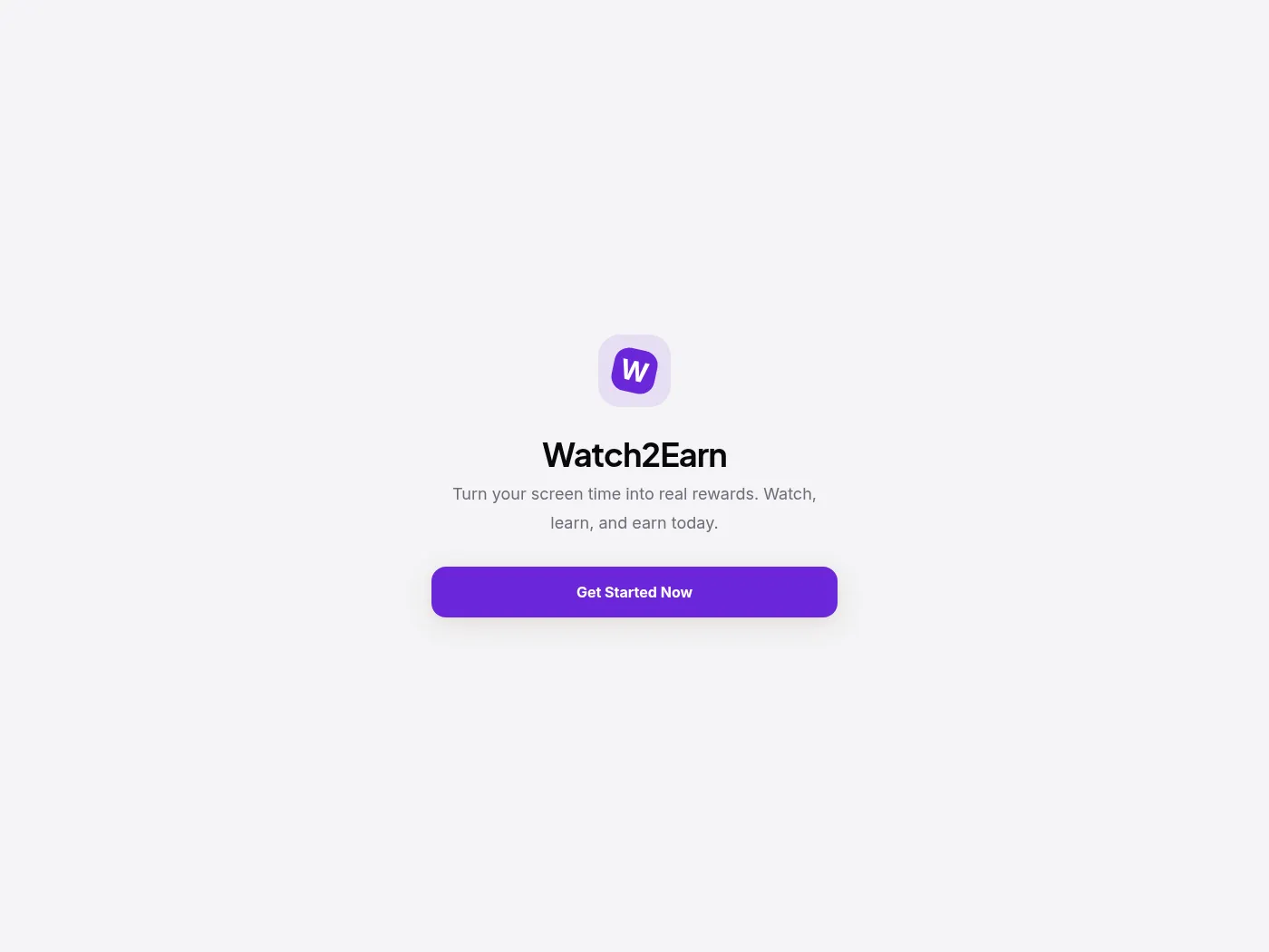 Watch2Earn