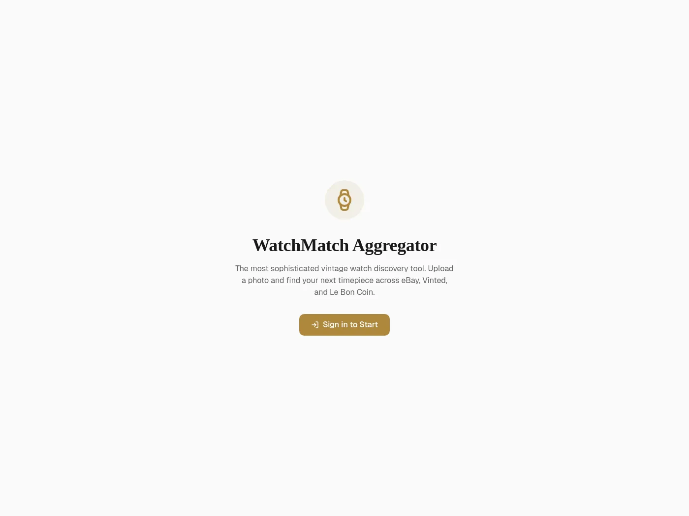 WatchMatch Aggregator