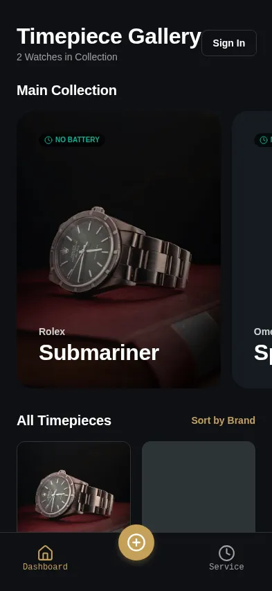 WatchVault App