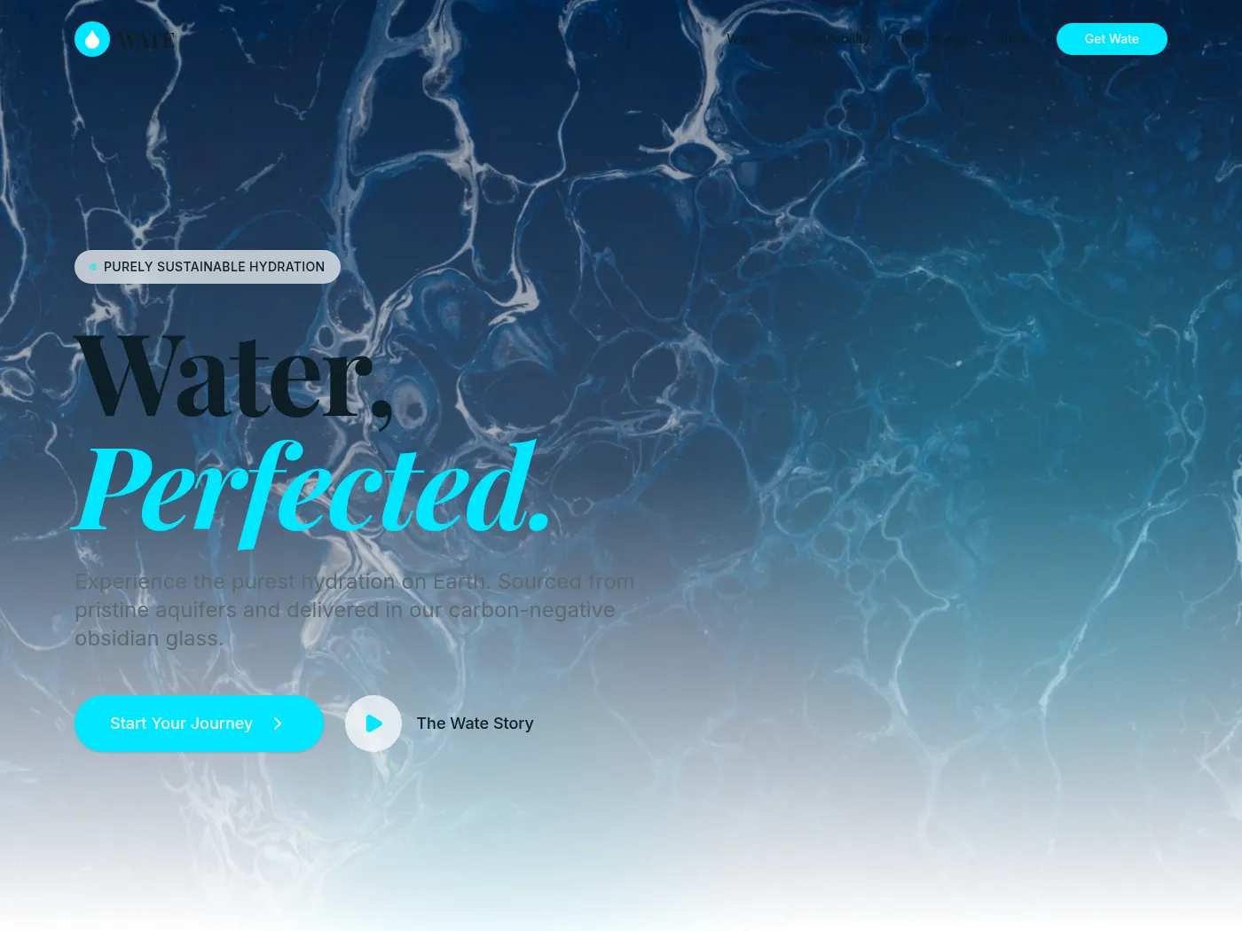 Wate Landing Page