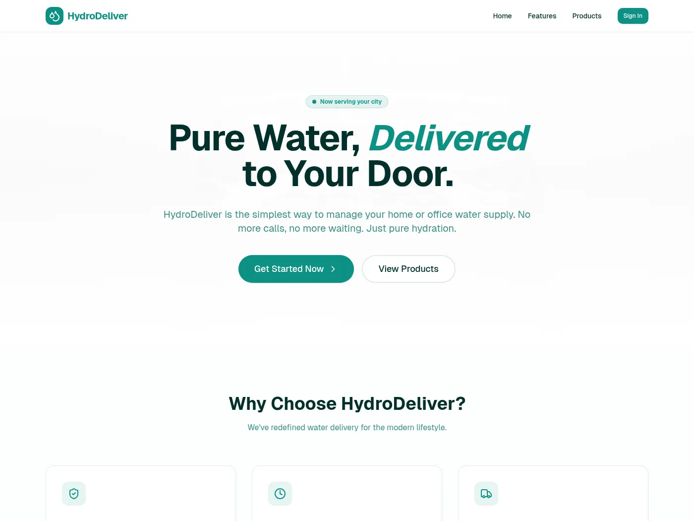 HydroDeliver