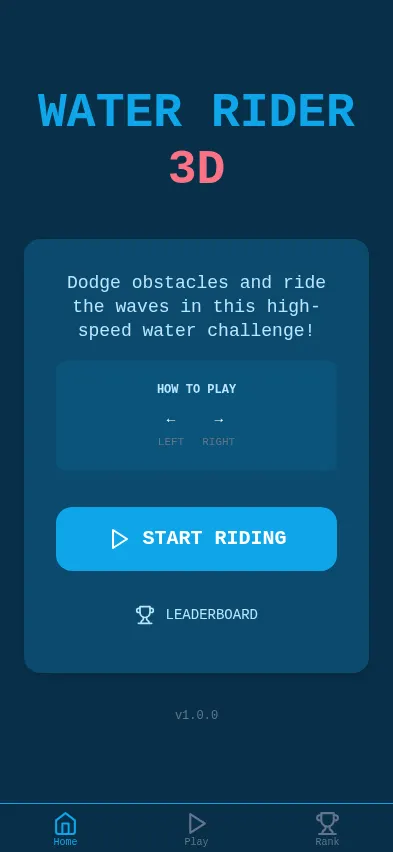 Water Rider 3D