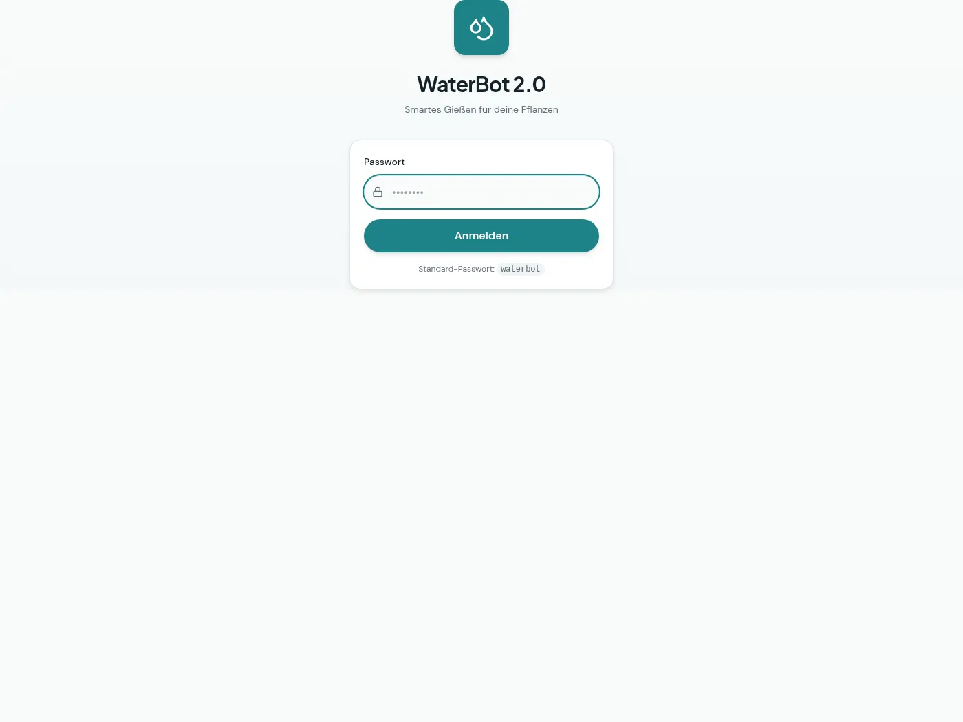 WaterBot Web Dashboard
