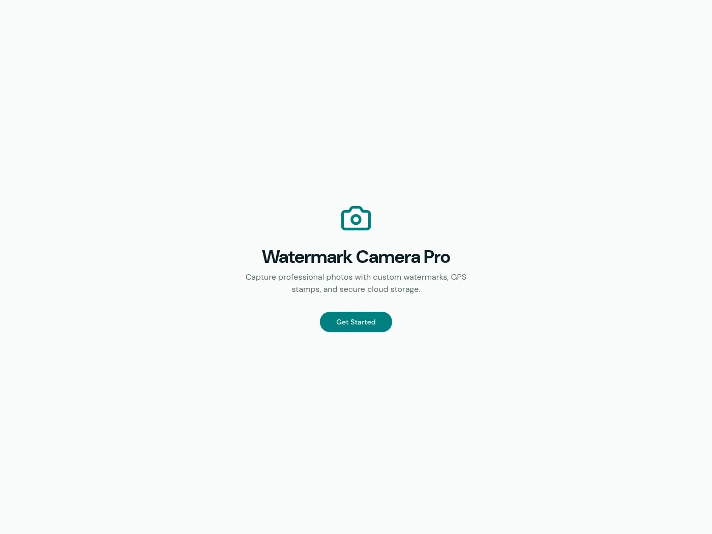 Watermark Camera Pro