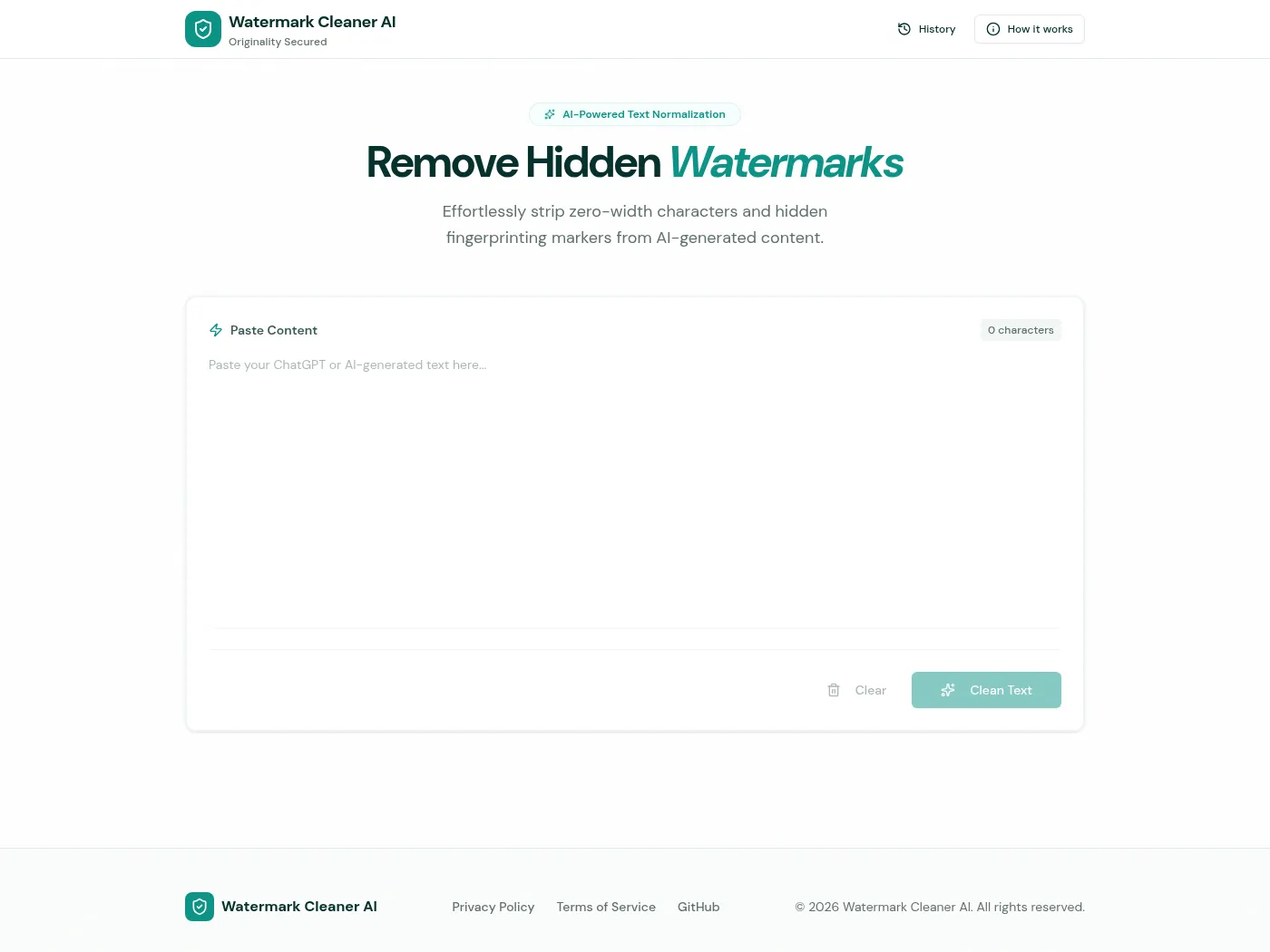 Watermark Cleaner AI