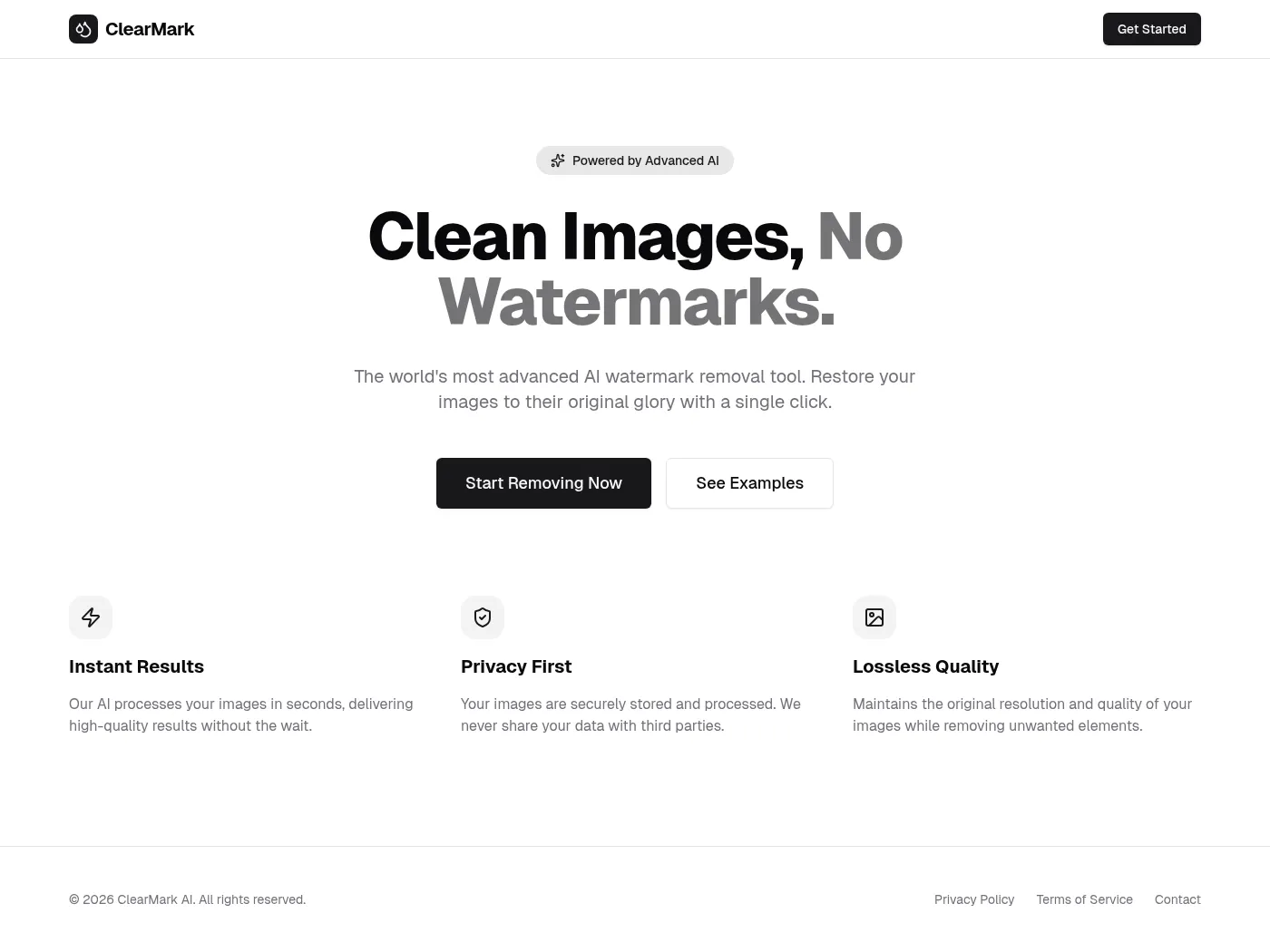 Watermark Remover App