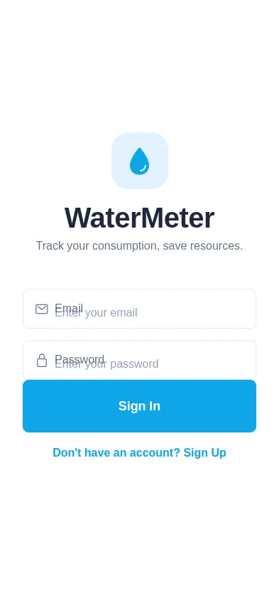 WaterMeter Tracker