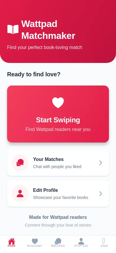 Wattpad Matchmaker