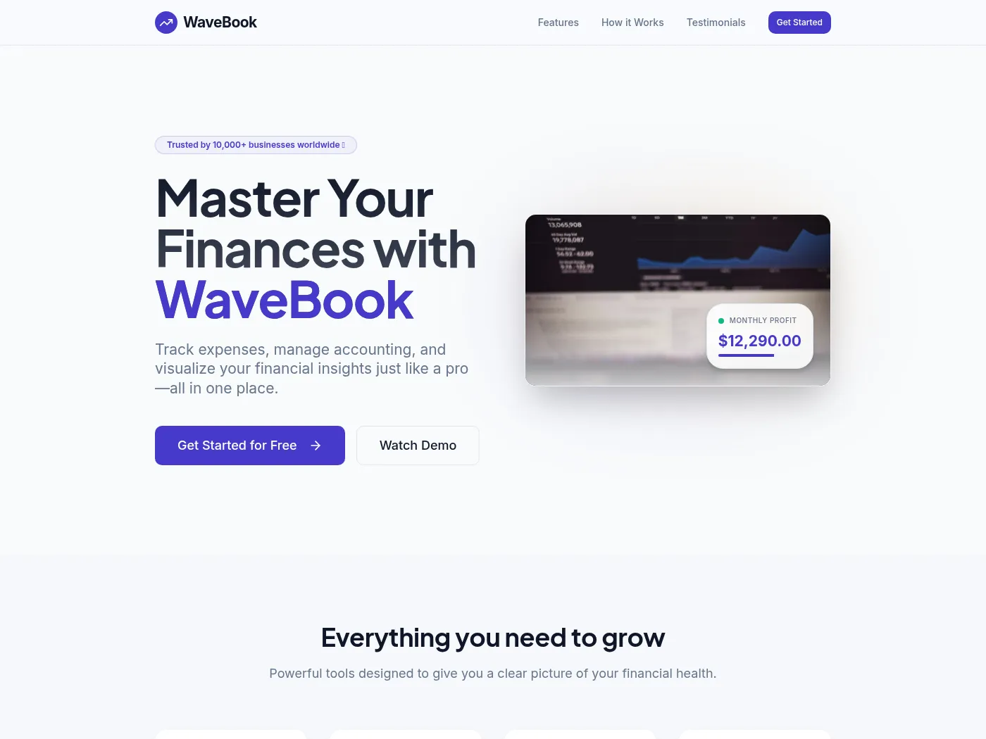 WaveBook Tracker