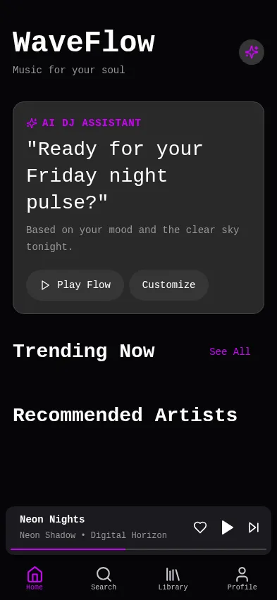 WaveFlow Free Music App