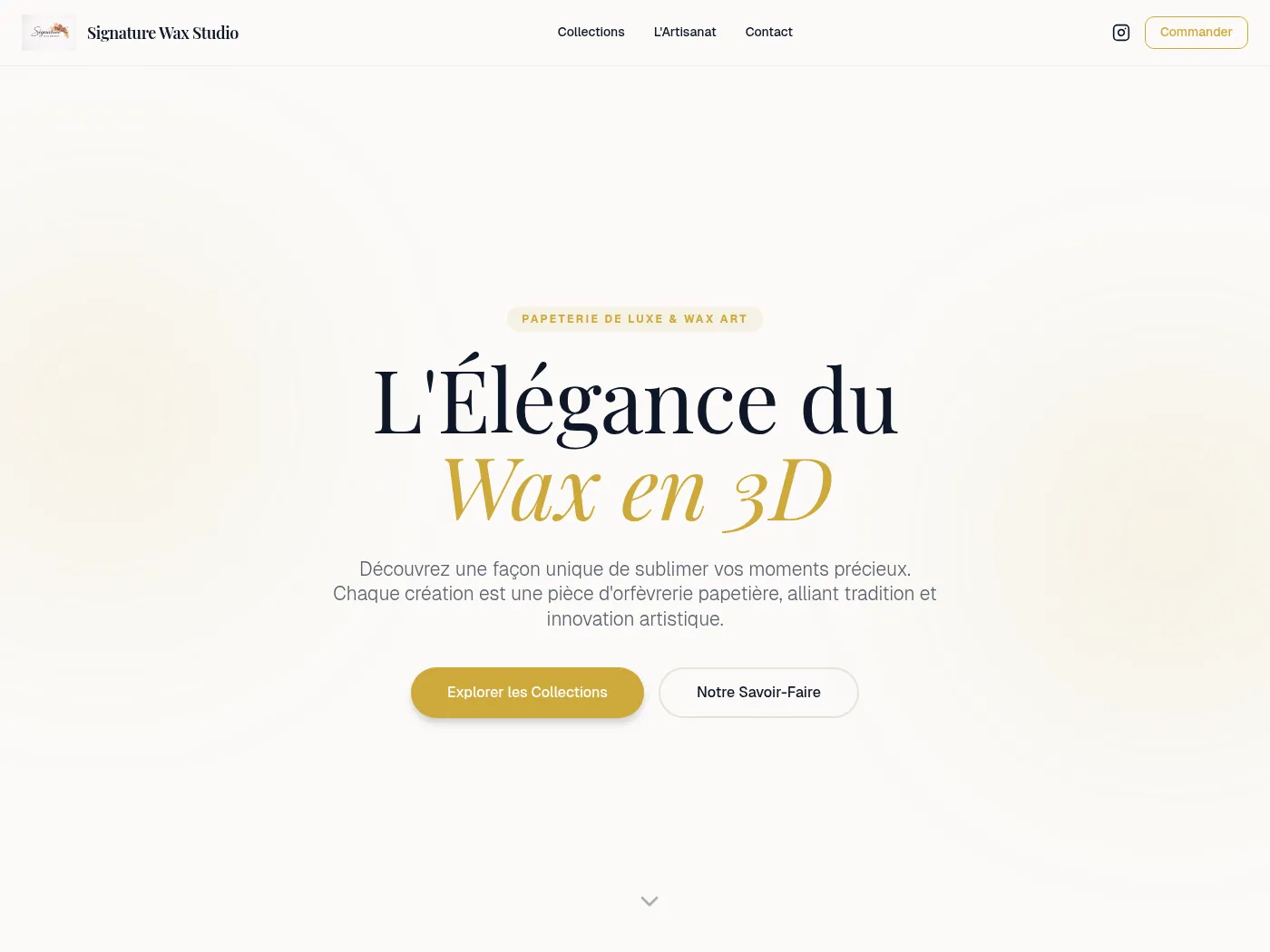 Signature Wax Studio Web