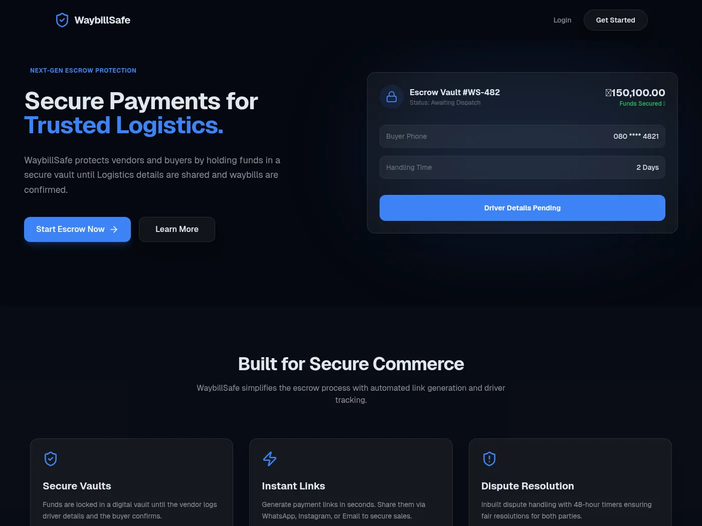 WaybillSafe Escrow Platform (Remix)