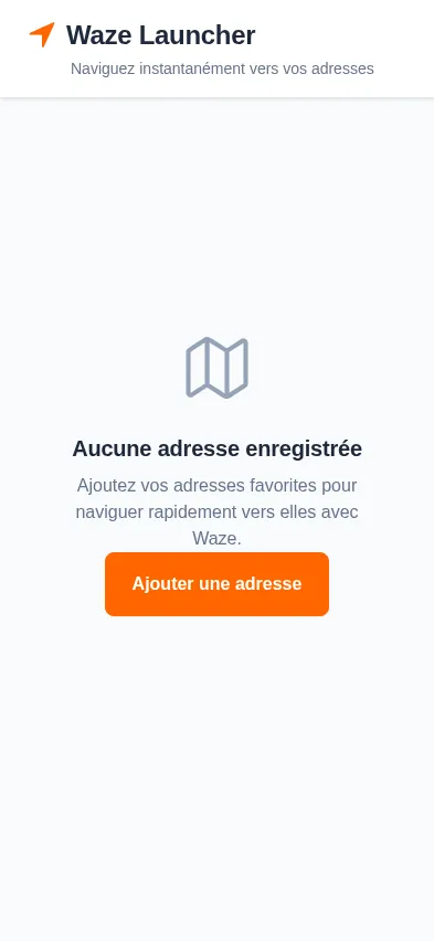 Waze Address Launcher