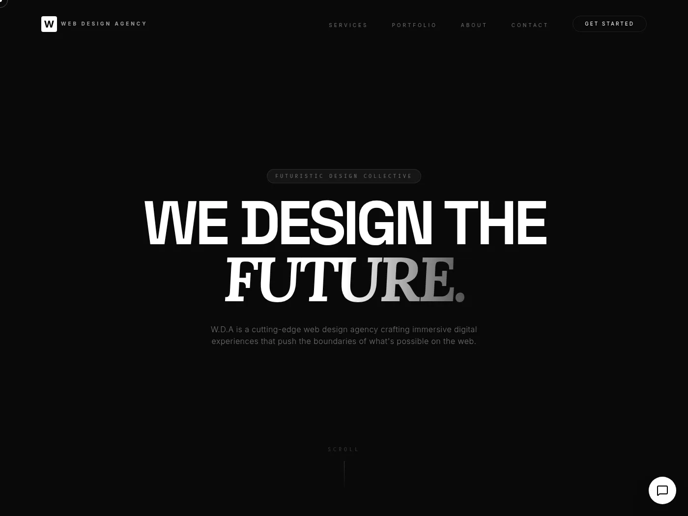 WDA Futuristic Web Agency