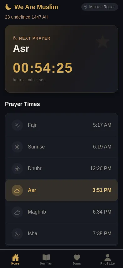 We Are Muslim