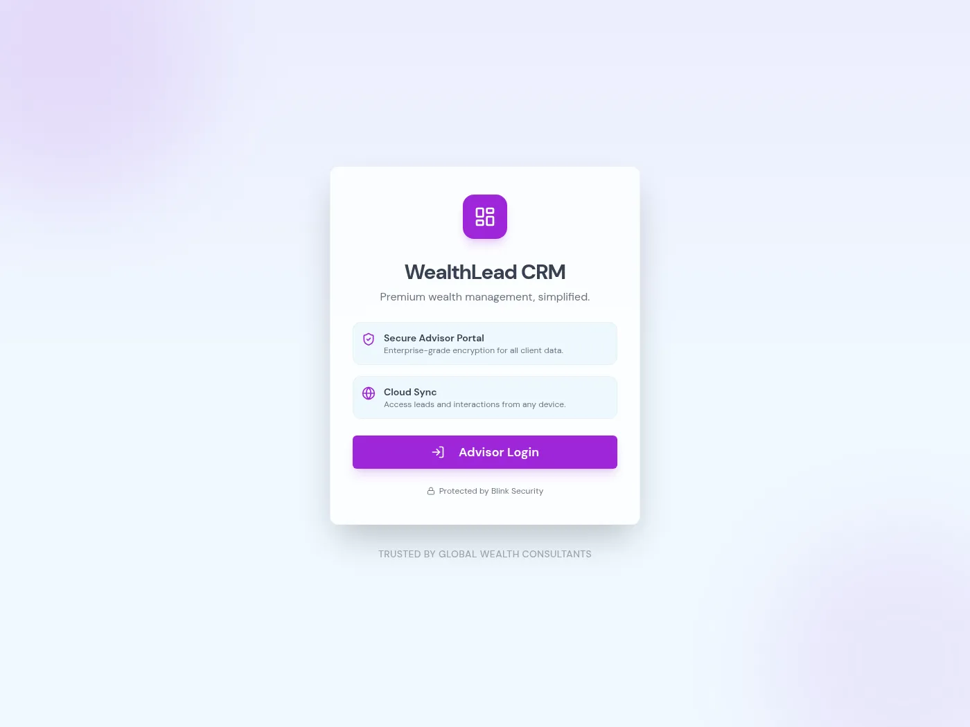 WealthLead CRM