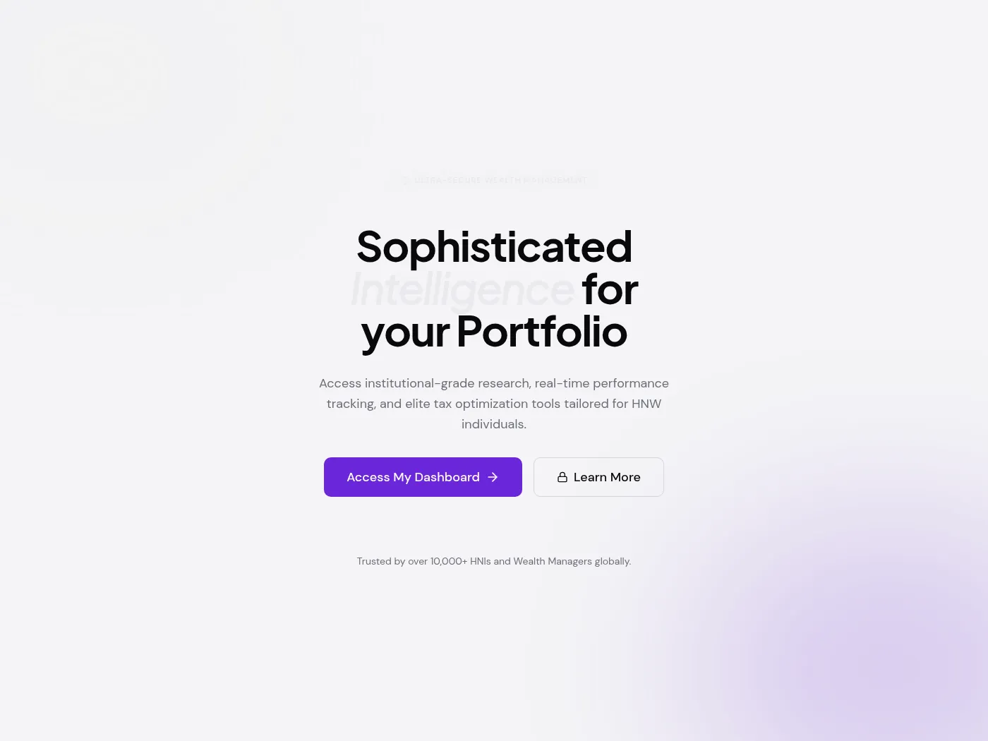 Portfolio Intelligence Dashboard