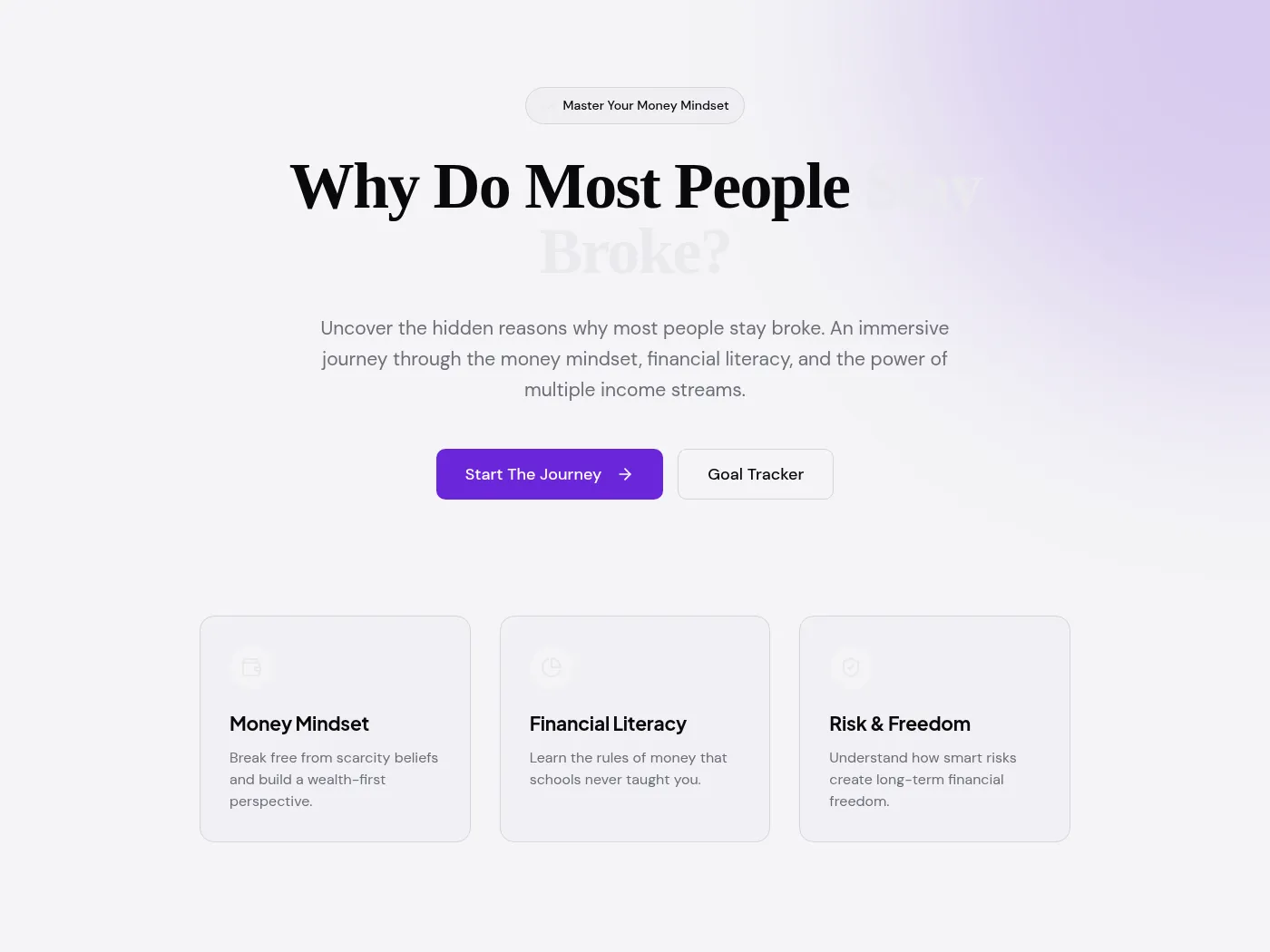 Wealth Mindset Explainer