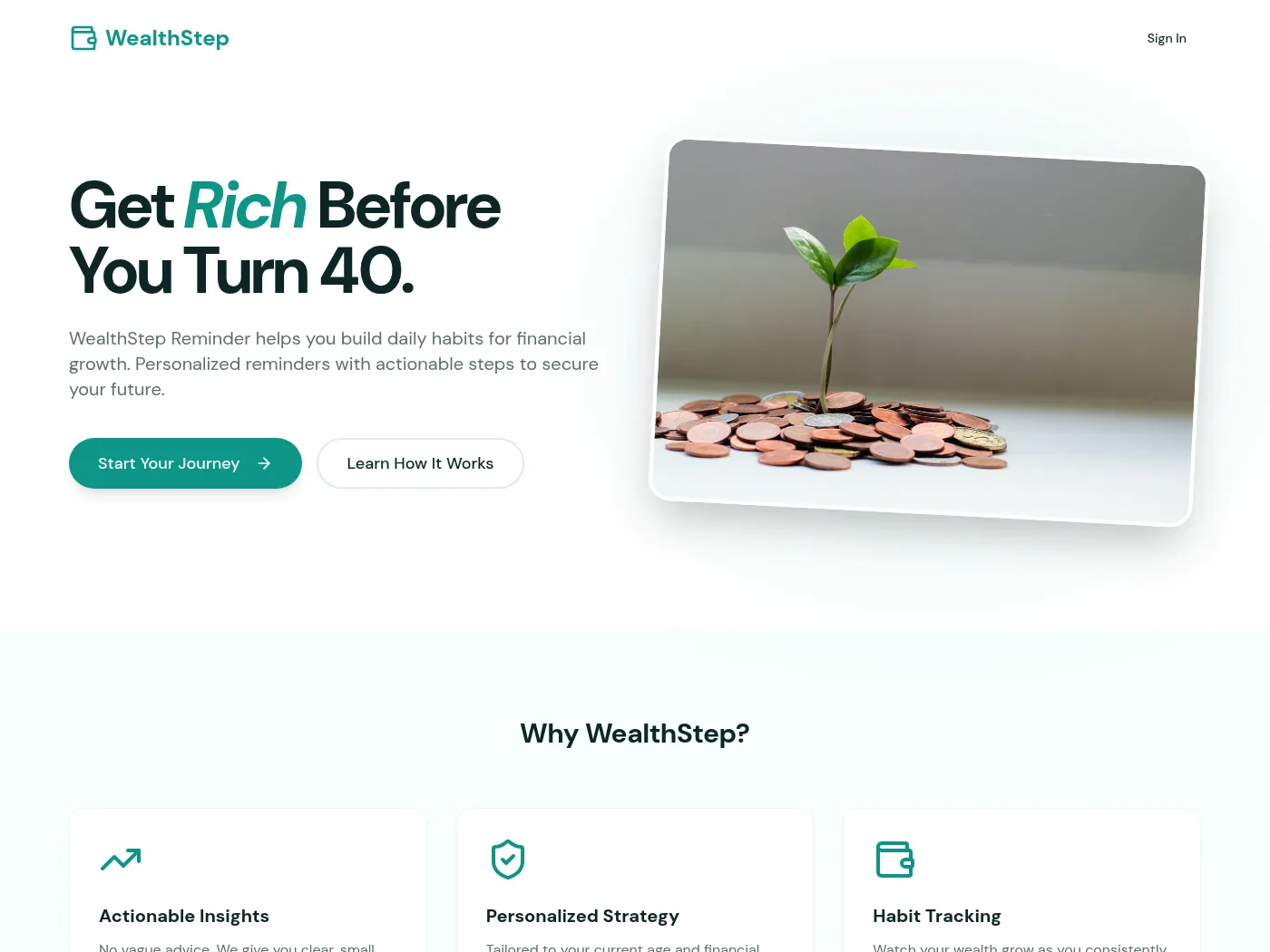 WealthStep Reminder
