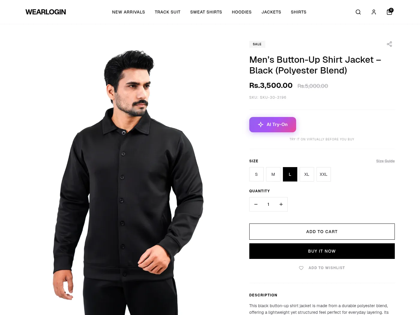 WearLogin Product Clone