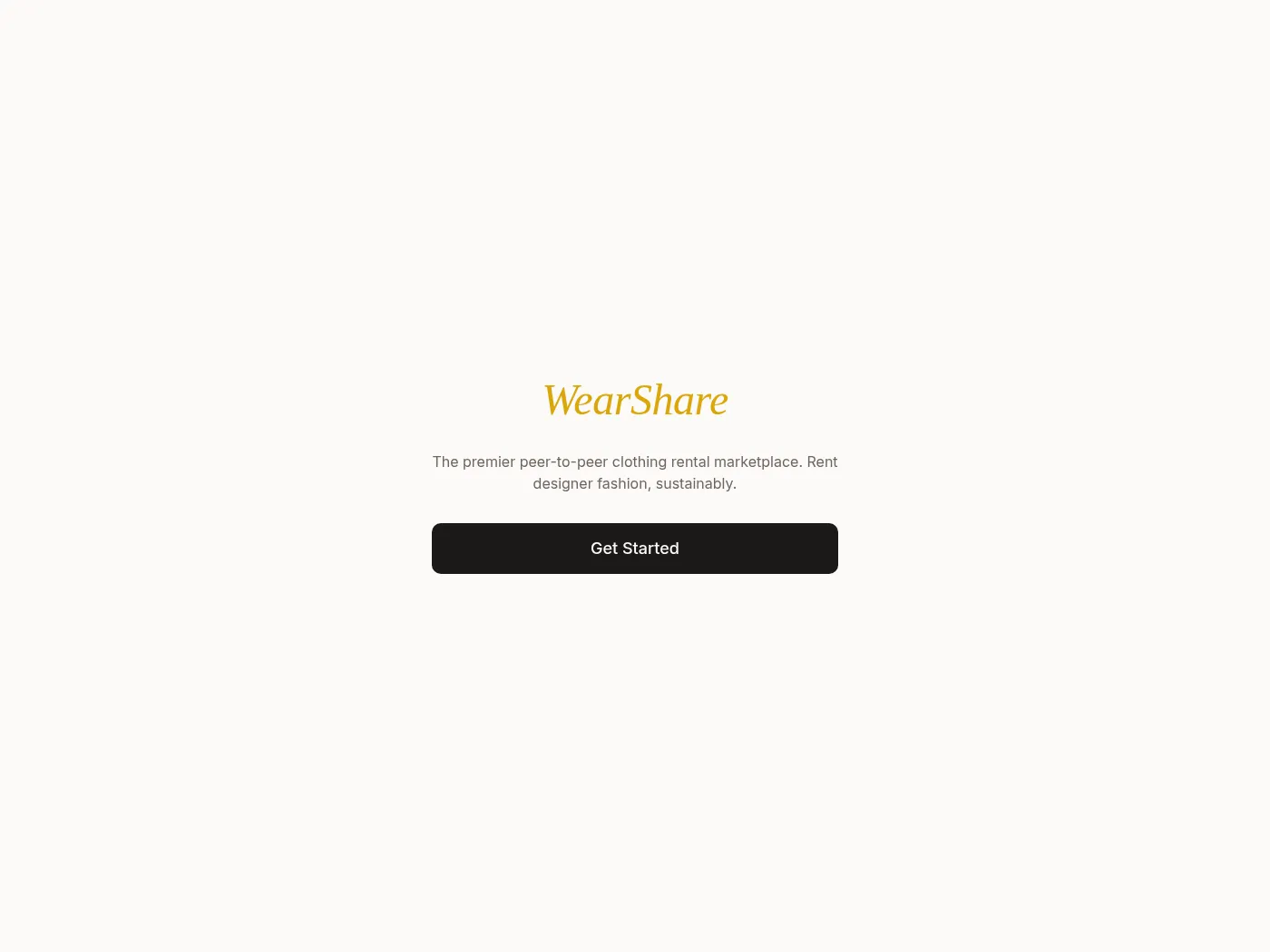 WearShare Marketplace