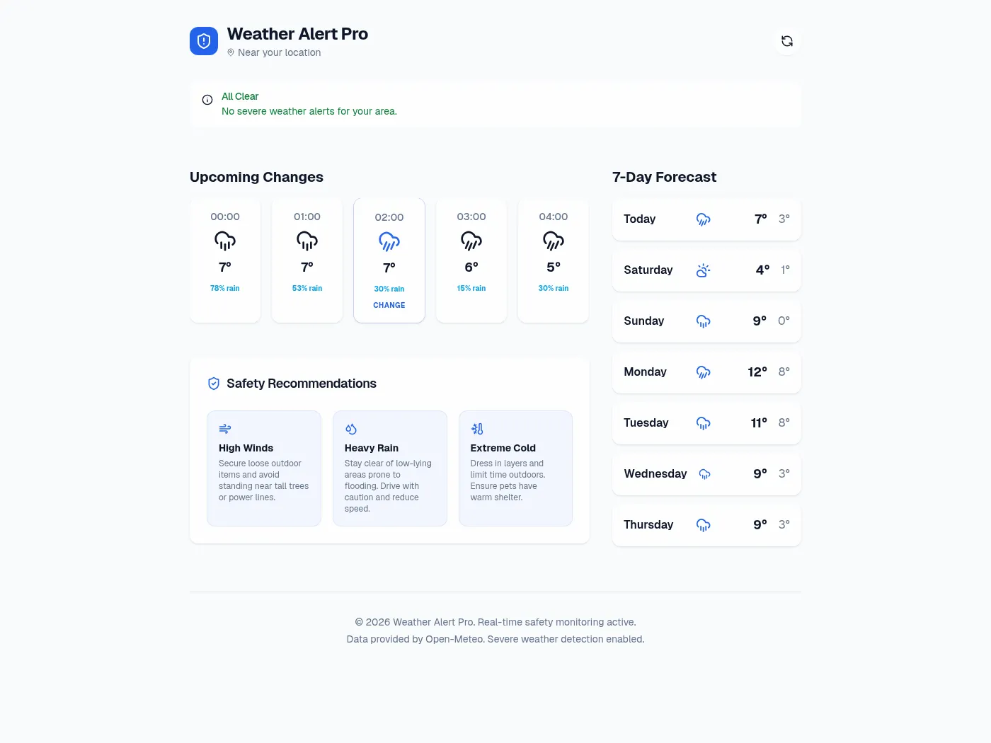 Weather Alert Pro