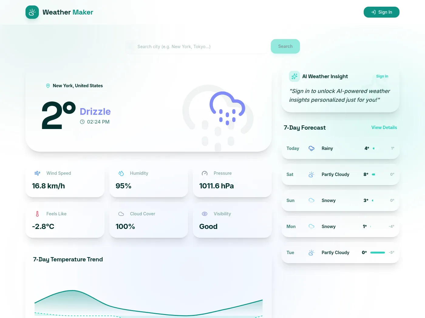 Weather Maker