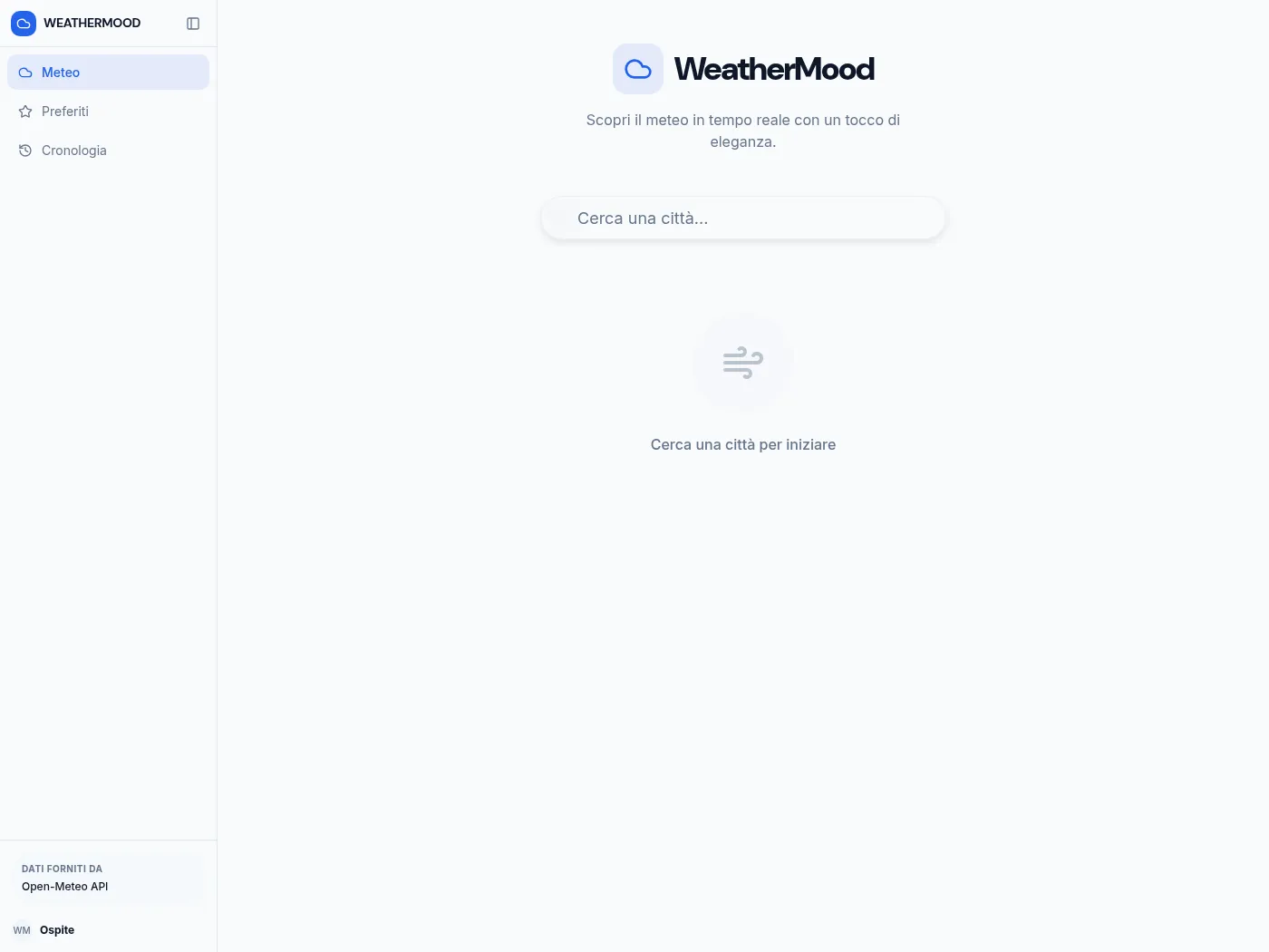 WeatherMood Web App