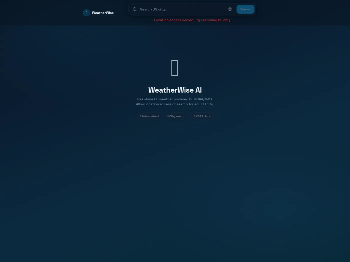 WeatherWise AI