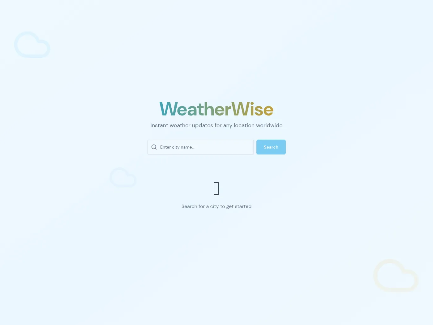 WeatherWise App