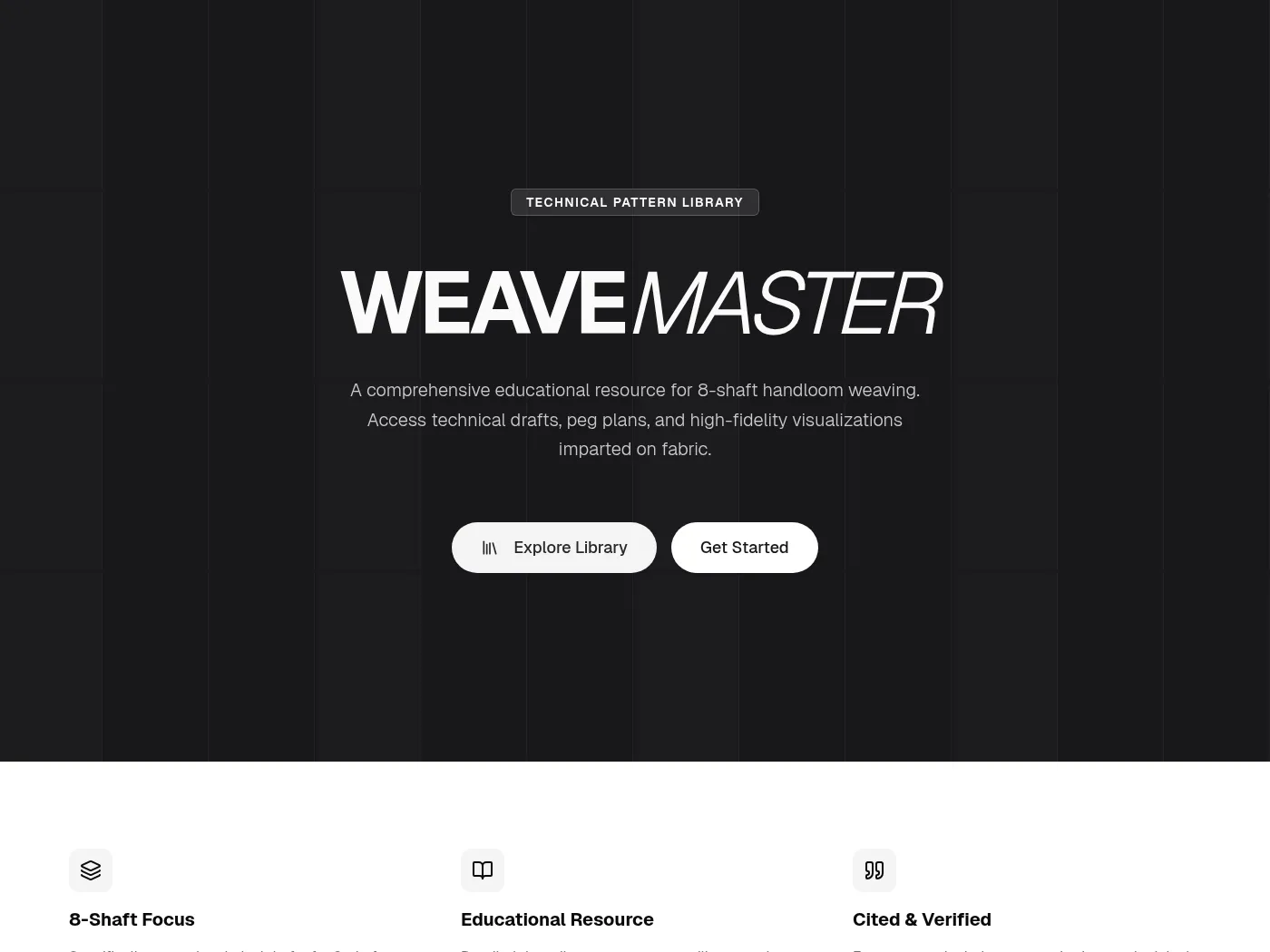 WeaveMaster Library