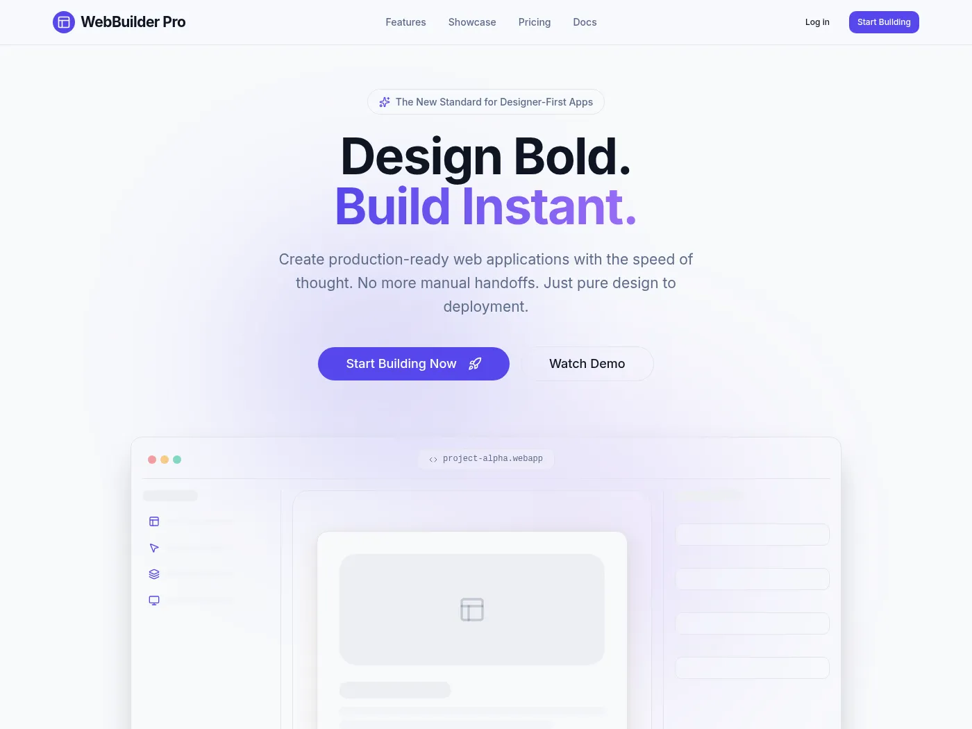 Web App Builder Pro