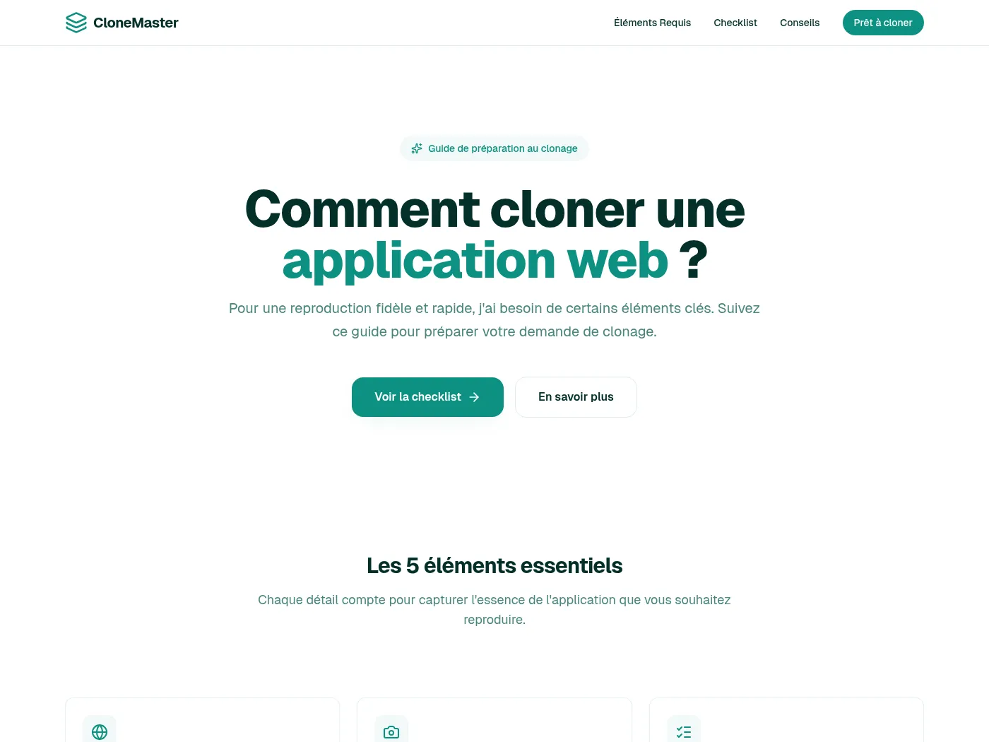 Web App Cloning Helper