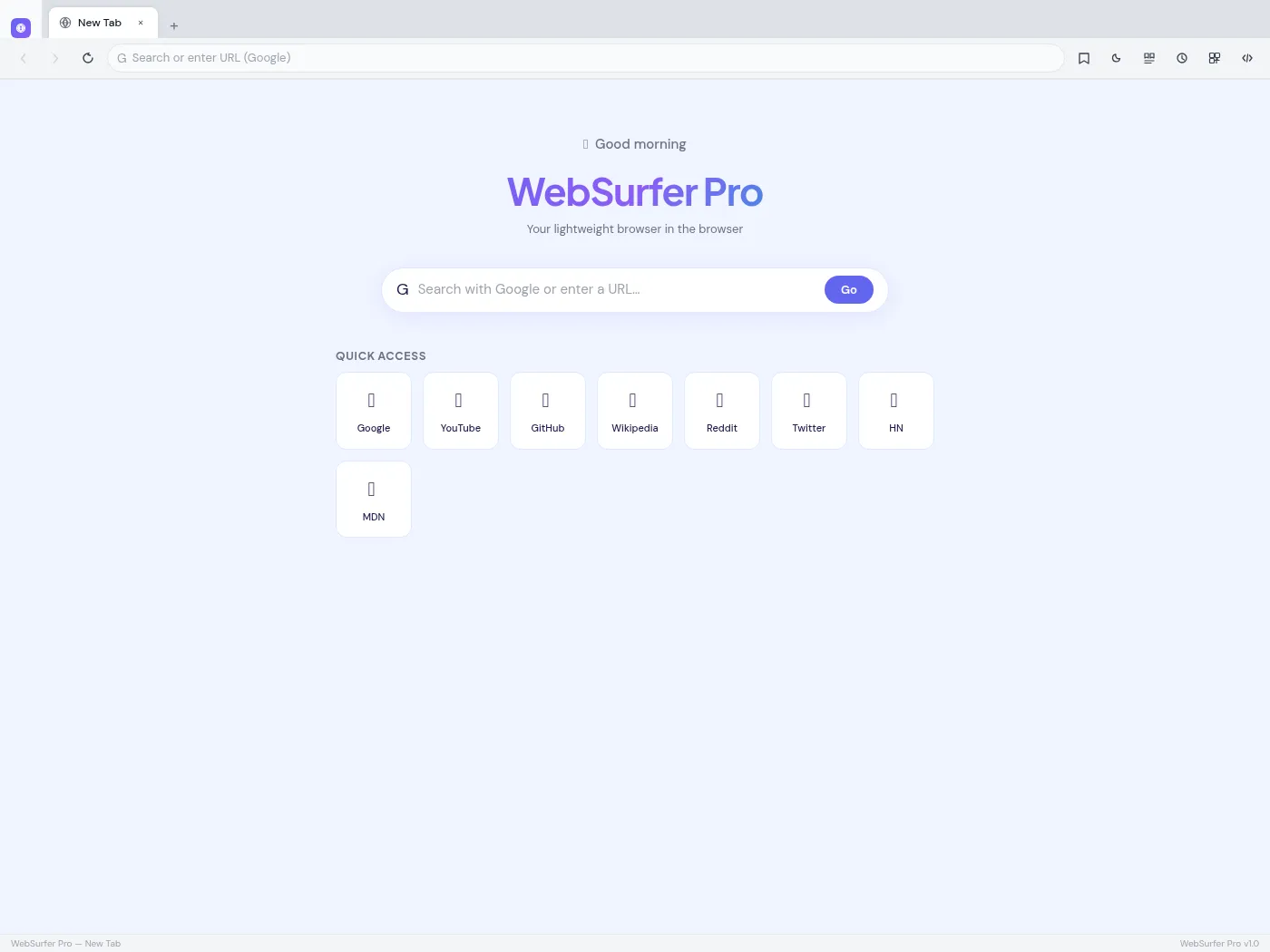 WebSurfer Pro