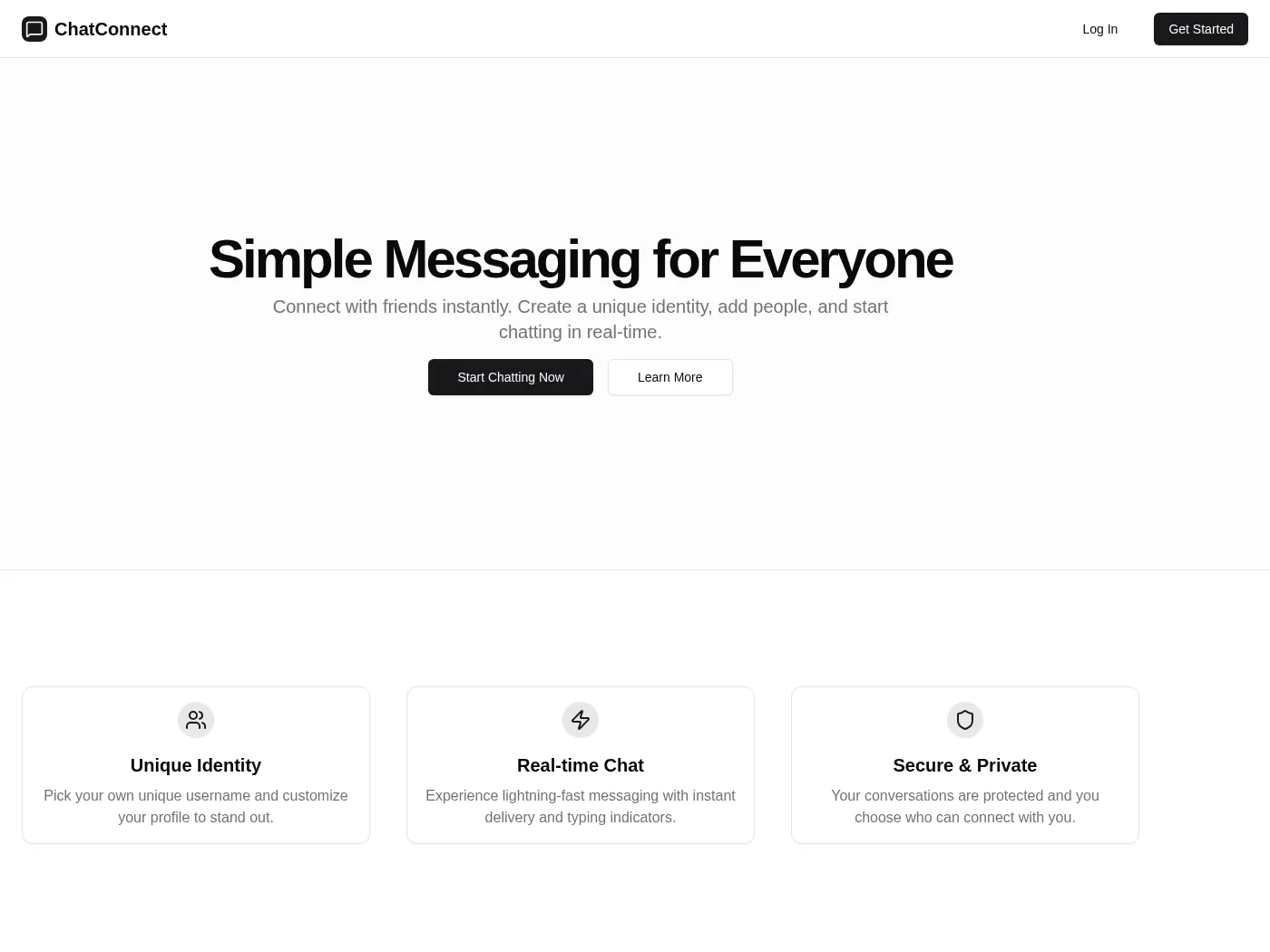 Web Chat Connect