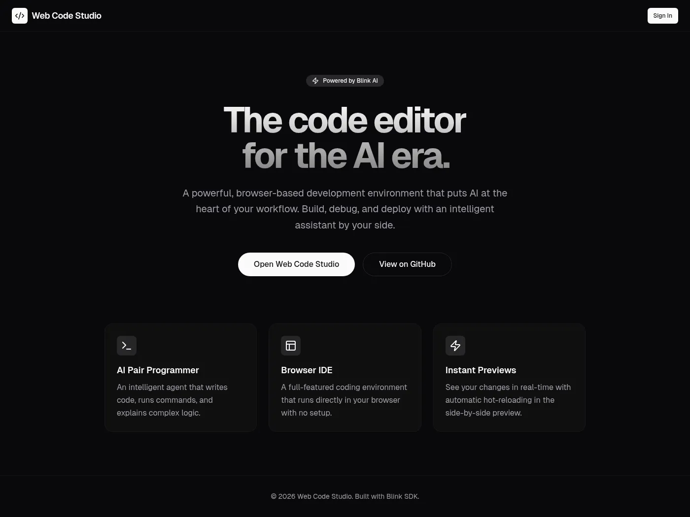 Web Code Studio