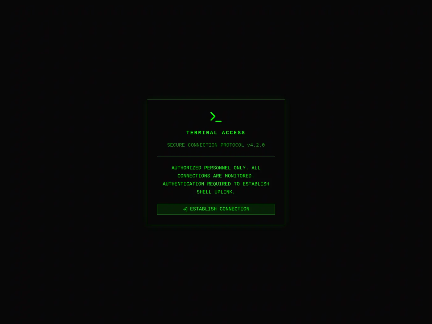 Simple Command Console