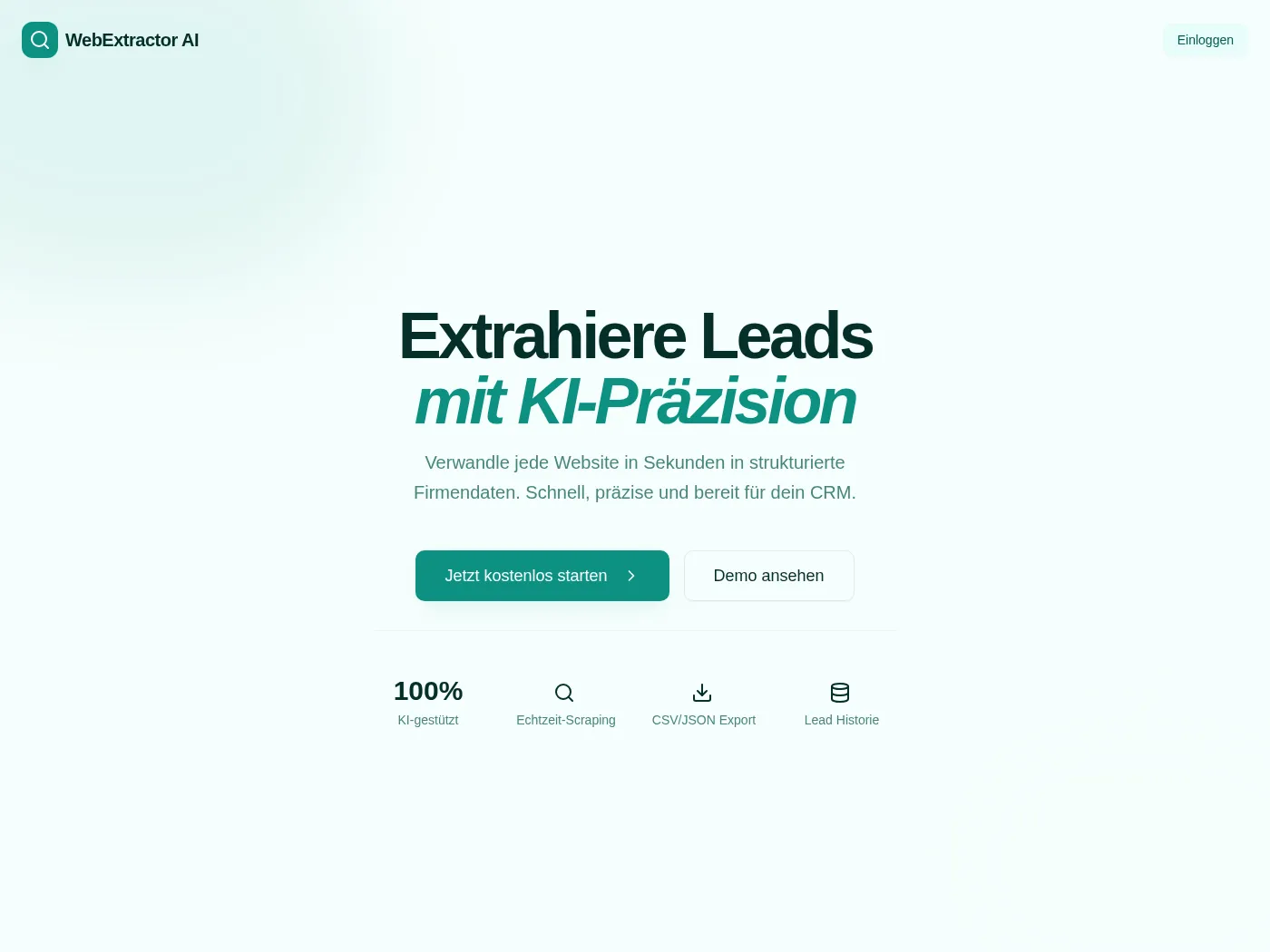 Web Data Extractor