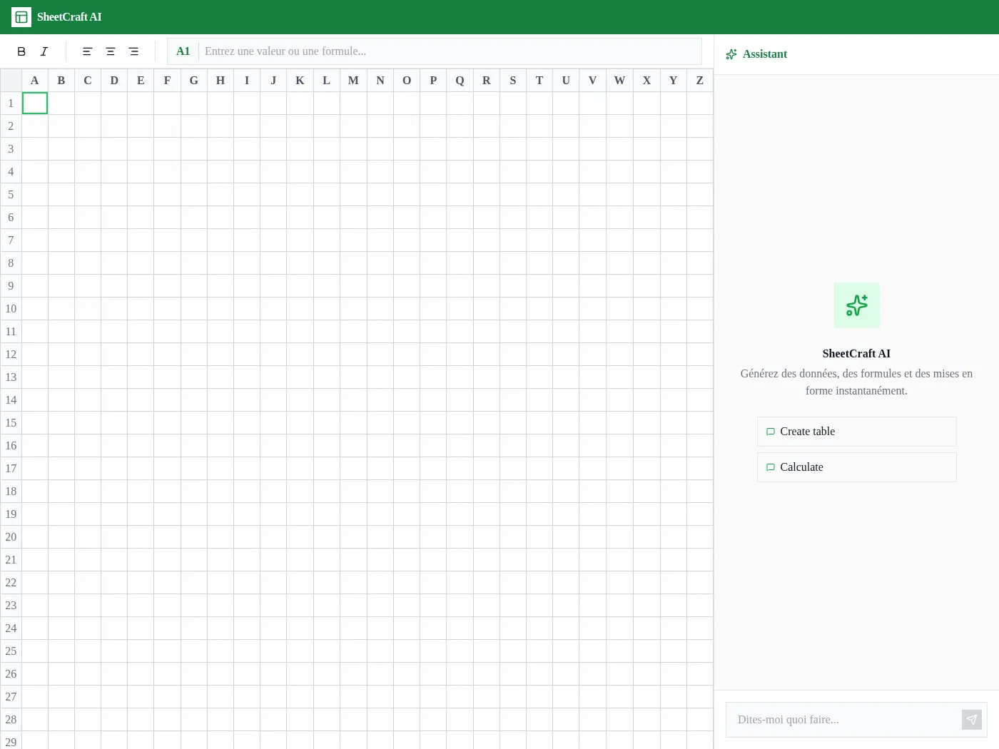 Online Excel Board