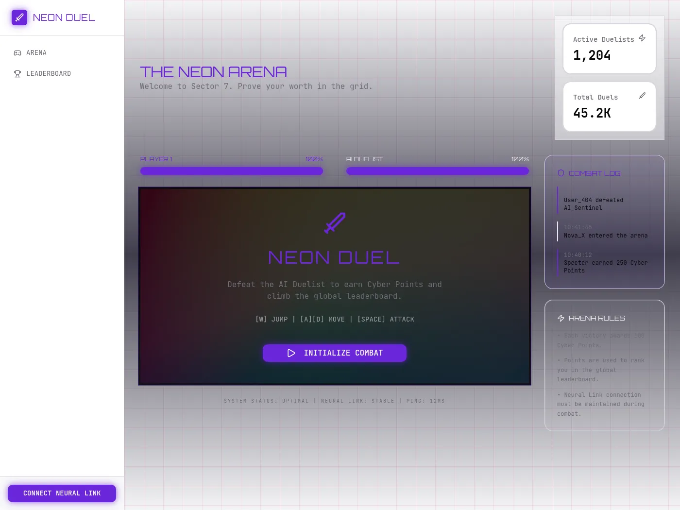 Web Game Lounge